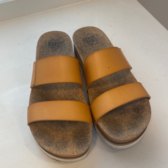 Reef | Shoes | Reef Slides Mustard | Poshmark